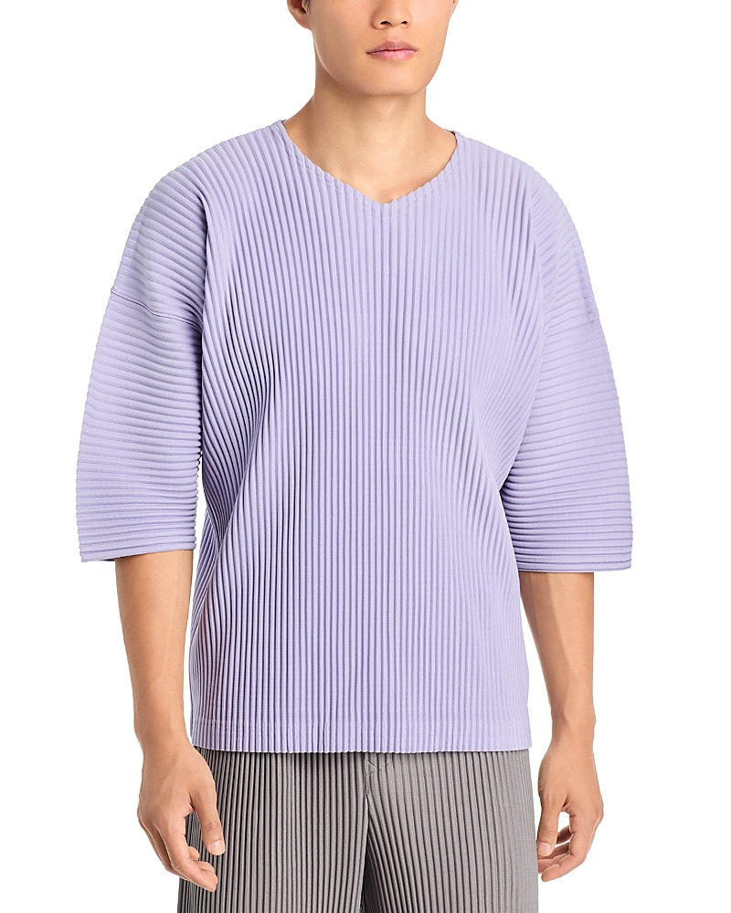 ISSEY MIYAKE banded loose v neck t-shirt